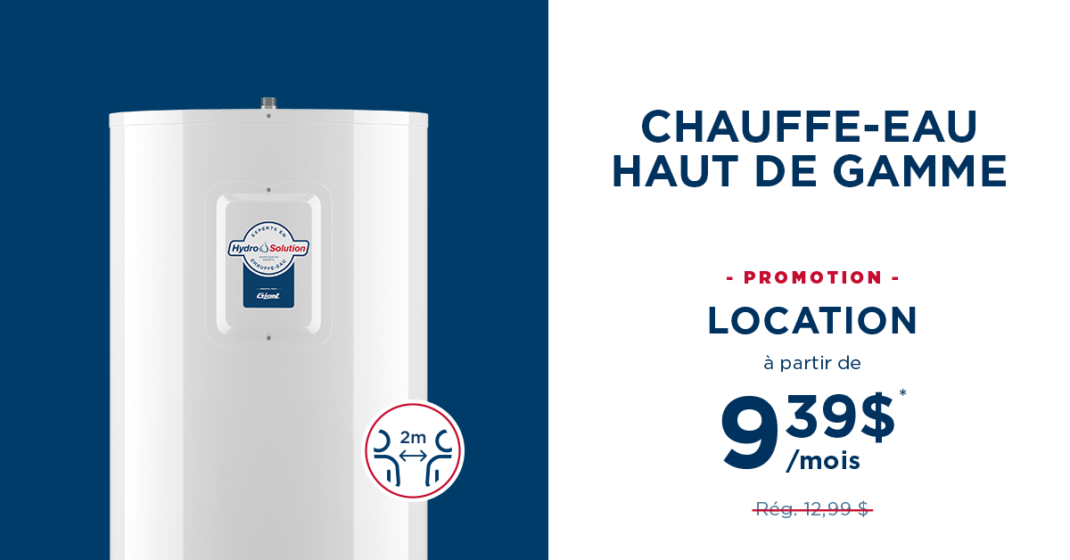 Chauffe-eau haut de gamme | HydroSolution