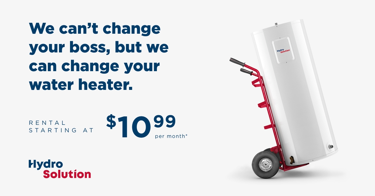 Promotion | Water Heater Rental - HydroSolution