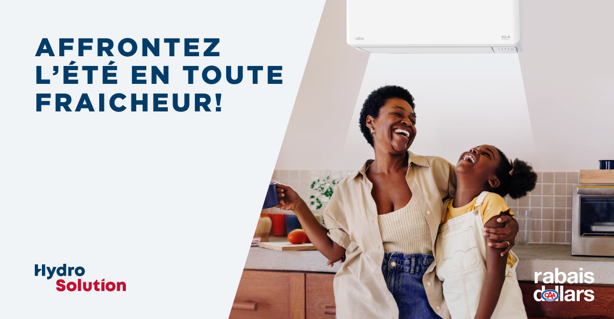 Promotion｜Location ou achat de thermopompes - HydroSolution